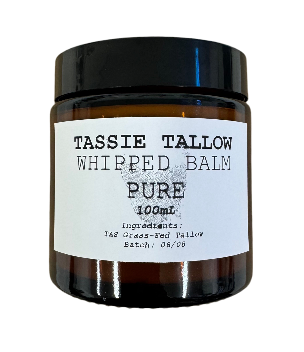 Whipped Tallow Balm | PURE | 100mL – Tassie Tallow